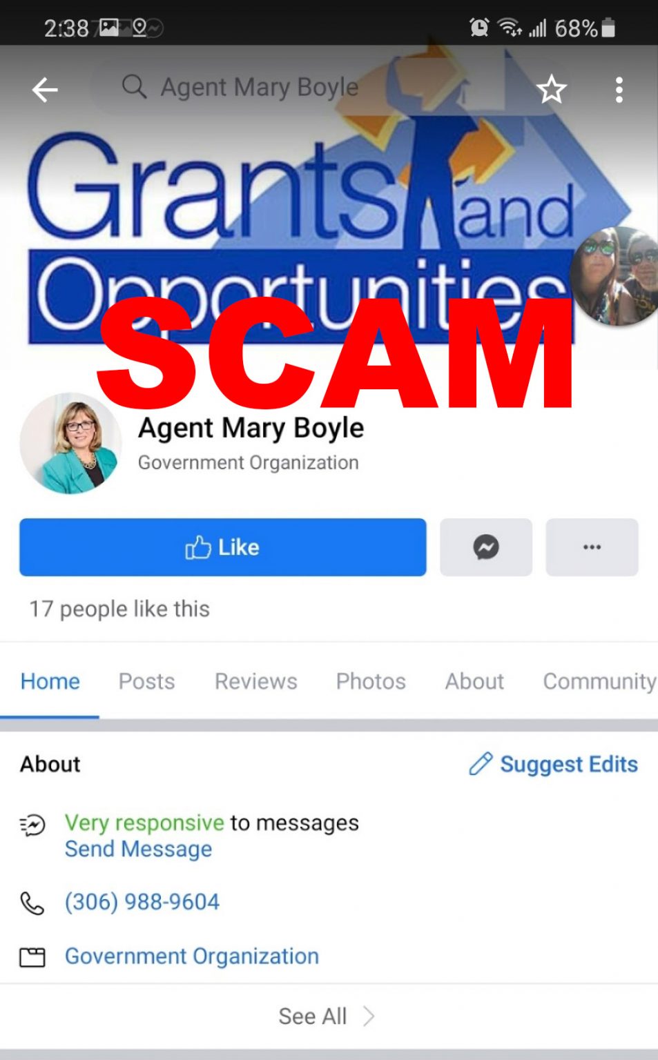 Facebook-IMF-Grant-Scam - Finances, Cooking, and More - Kim's Knowledge ...